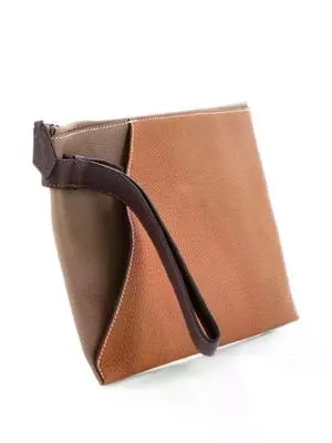 Hermès Cabavertige Leather 30 Pouch - Brown