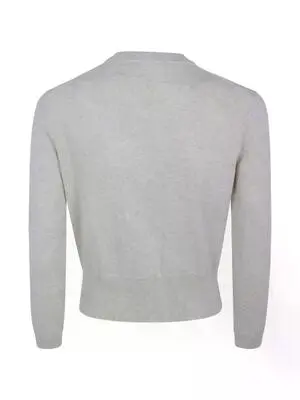 MARANT ETOILE Newton Logo-intarsia Cardigan