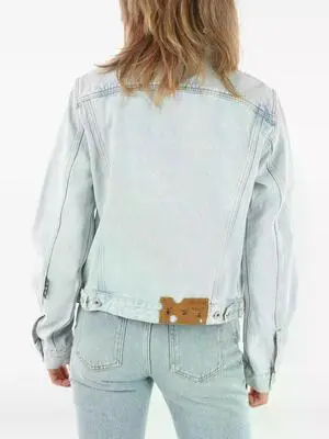 Off-White Meteor Cut-out Denim Jacket
