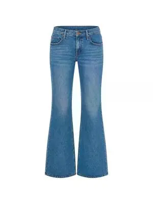 MOTHER The Jinx Heel Flared Jeans - Blue
