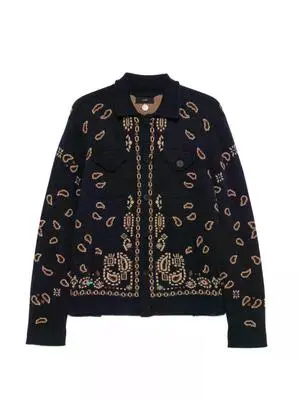 Alanui Button-up Cardigan - Blue