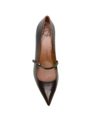 Roberto Festa Aristea Leather Pumps - Brown