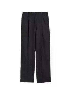 JIL SANDER Lightweight Wool Flannel Trousers