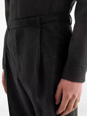 JIL SANDER Lightweight Wool Flannel Trousers