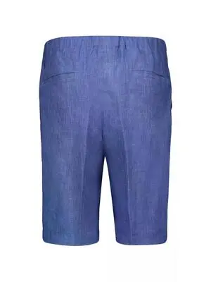 PIACENZA CASHMERE 1733 Elasticated Waist Linen Shorts