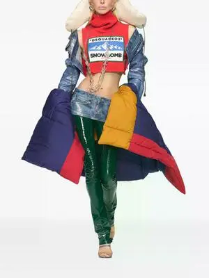 Dsquared2 Dean Iced-wash Denim Jacket