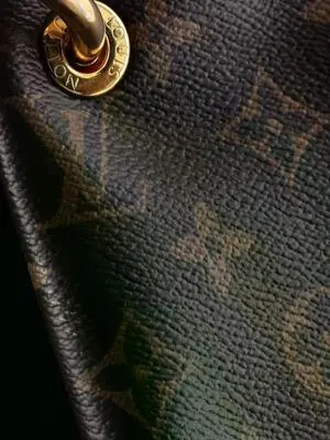 LOUIS VUITTON Graceful Handbag Monogram Canvas Pm Hobo Bag