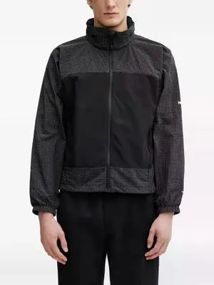 The North Face Check-panelled Zip-up Jacket