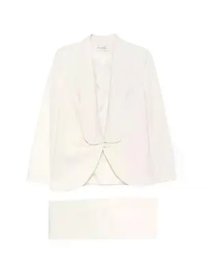 JE SUIS LE FLEUR Single-breasted Suit With Shawl Lapels