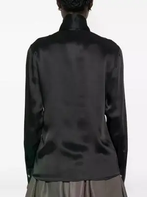 Khaite Ivy Satin Shirt