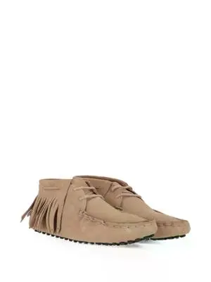 TOD'S Fringed Gommino Boots