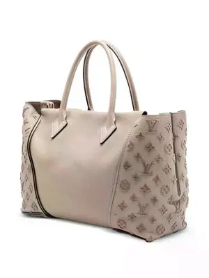 LOUIS VUITTON Monogram Embossed Tote Bag - Neutrals