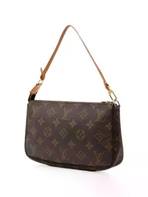 LOUIS VUITTON 2000 Monogram Pochette Accessoires Shoulder Bag