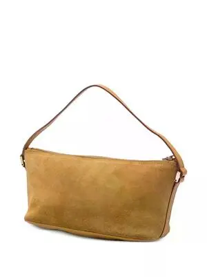 Gucci Suede Boat Shoulder Bag - Brown