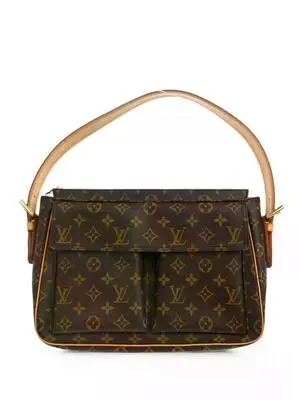 LOUIS VUITTON 2004 Monogram Viva Cite Gm Tote Bag - Brown