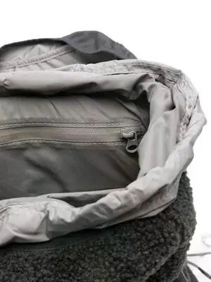 Adidas By Stella McCartney Fleece-texture Buckle-fastening Backpack