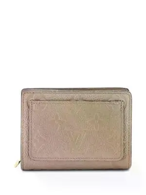 LOUIS VUITTON Clea Wallet Monogram Empreinte Leather Small Wallets - Neutrals
