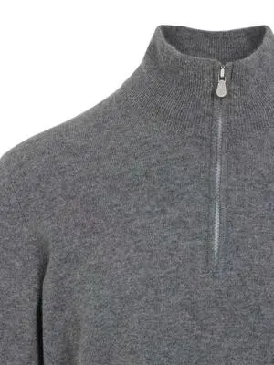 Brunello Cucinelli Half-zip Cashmere Sweater