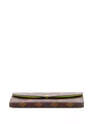 LOUIS VUITTON Emilie Wallet Monogram Canvas Small Wallets