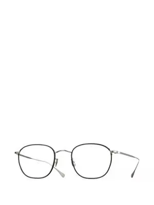 EYEVAN7285 Round Frame Eyeglasses - Silver