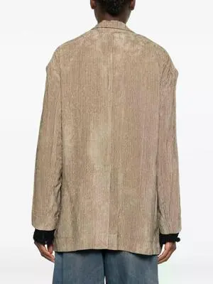 R13 Single-breasted Corduroy Oversized Blazer