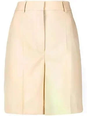 Stella McCartney High-waisted Tailored Shorts - Neutrals