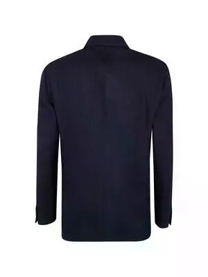LARDINI Pinstripe Double-breasted Suit