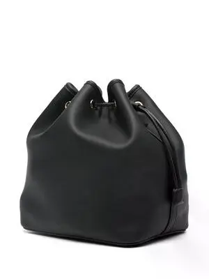 Moschino Logo-lettering Drawstring Bucket Bag
