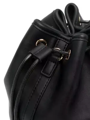 Moschino Logo-lettering Drawstring Bucket Bag