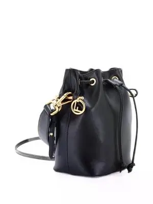 Fendi Mon Tresor Leather Mini Bucket Bag