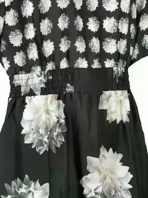 Max Mara Floral Print Maxi Dress