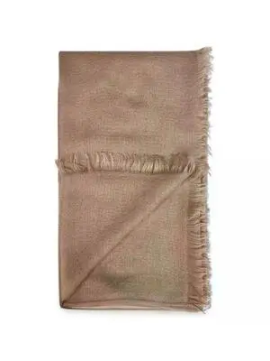 Brunello Cucinelli Fringed Rectangular Scarf