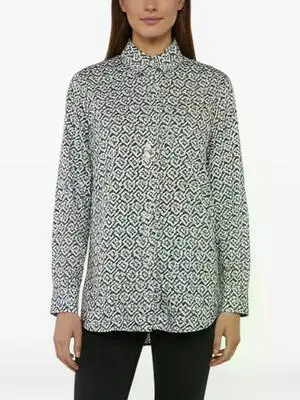 Burberry Monogram-print Long-sleeve Shirt