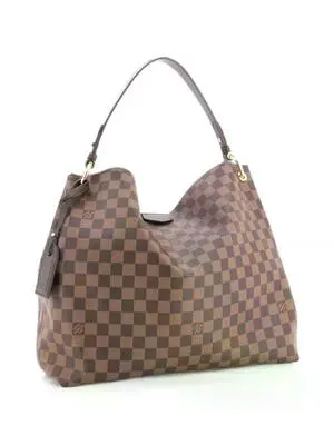 LOUIS VUITTON Damier Mm Hobo Bag