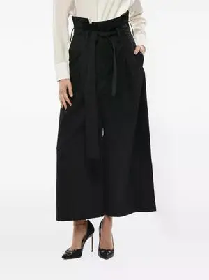 Stella McCartney Maggie Belted Wool Trousers