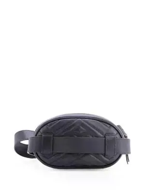 Gucci Gg Marmont Matelassé Leather Belt Bag - Black
