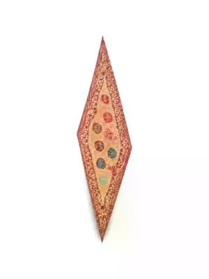 PIERRE-LOUIS MASCIA Diamond-shaped Silk Scarf - Neutrals