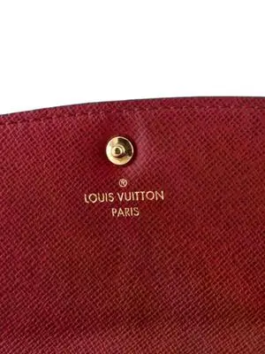 LOUIS VUITTON Emilie Wallet Monogram Canvas Small Wallets