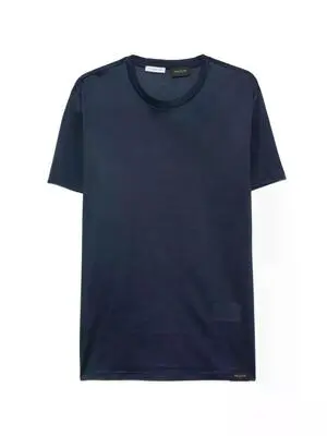 LOW BRAND X The Place Gallery Crew-neck T-shirt - Blue