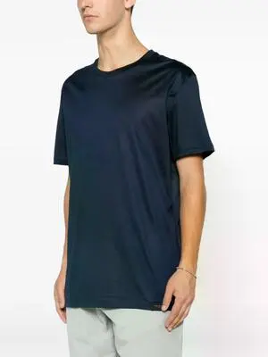 LOW BRAND X The Place Gallery Crew-neck T-shirt - Blue