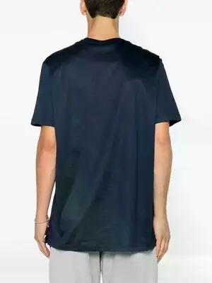 LOW BRAND X The Place Gallery Crew-neck T-shirt - Blue