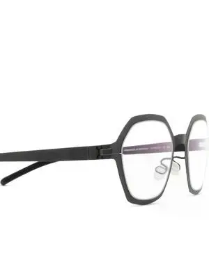 Mykita Rosemary Geometric-frame Eyeglasses - Black