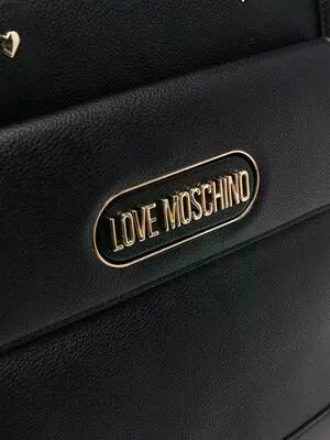 Moschino Logo-plaque Tote Bag
