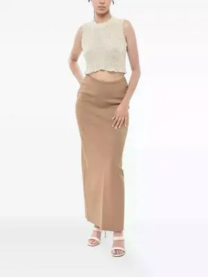 Max Mara Maxi Knit Pencil Skirt