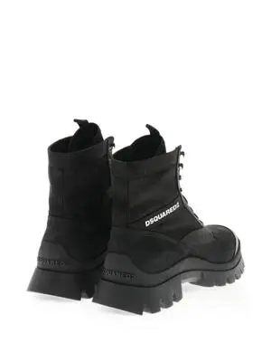 Dsquared2 Lace-up Logo Boots