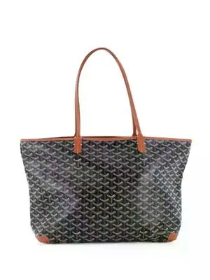 Goyard Artois Tote Coated Canvas Mm Shoulder Bag - Brown