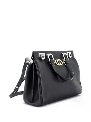 Gucci Zumi Top Handle Bag Leather Small Satchel