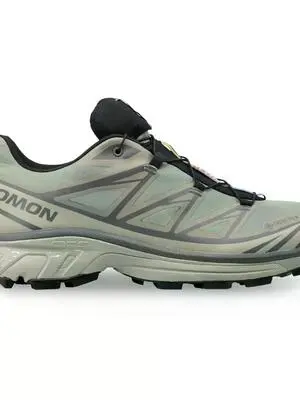 SALOMON Silver Sage Logo Sneakers - Neutrals