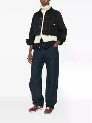 Sacai Layered Design Raw-cut Jacket