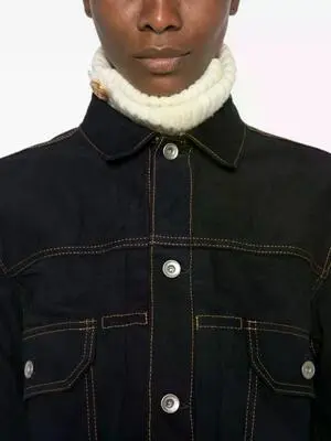 Sacai Layered Design Raw-cut Jacket